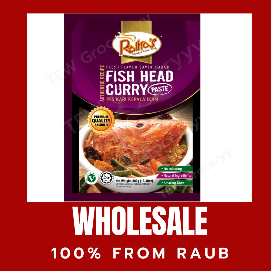 Ratha’s Fish Head Curry / Raub Ratha famous curry paste | Shopee Malaysia