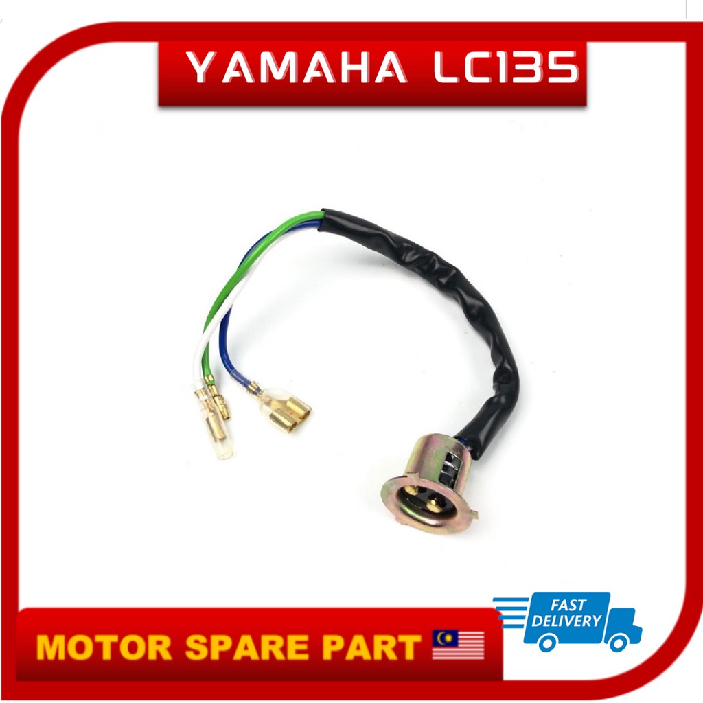YAMAHA LC135 135LC V1 V2 V3 HEAD LAMP SOCKET HEAD LIGHT SOCKET LAMPU SOCKET | Shopee Malaysia