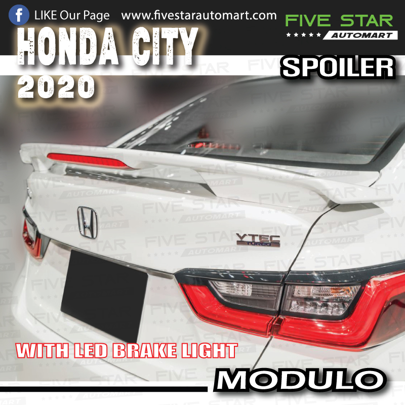 Honda City GN2 2020 Modulo Spoiler With LED Brake Light ABS | Shopee ...