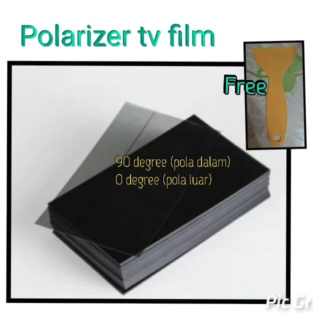 [Ready Stock] Polarizer Tv Tinted Film Tv Polarised 32" 40" 42" inch ...