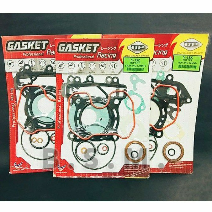 YAMAHA Y15ZR / FZ150.N TOP SET GASKET RACING 62/63/65mm { UP } | Shopee ...