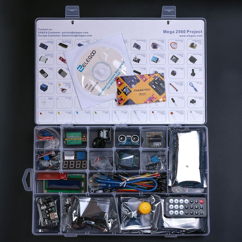 ELEGOO Mega 2560 Project The Most Complete Starter Kit | Shopee Malaysia