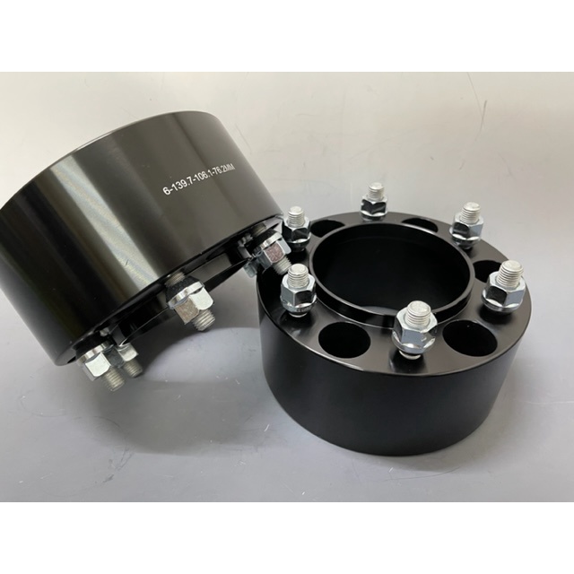WHEEL SPACER BLACK COLOR 4X4 6x139.7>6x139.7 2"/ 2.5" / 3" | Shopee ...