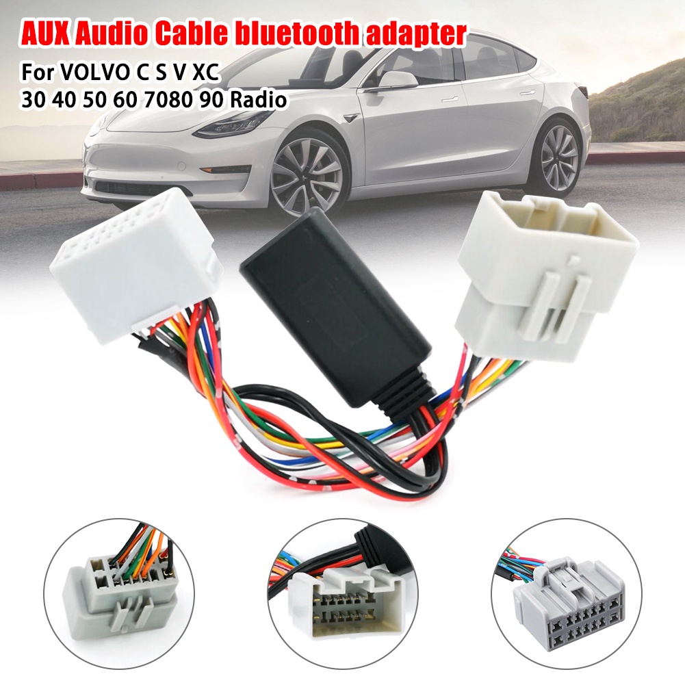Car Audio Bluetooth-compatible Receiver AUX IN Adapter for Volvo C30 ...