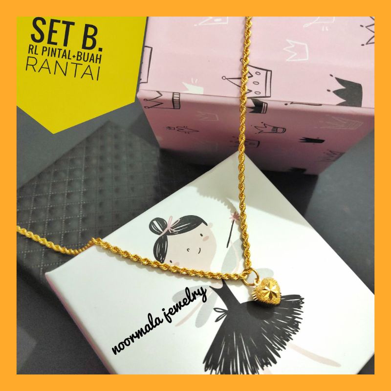 Ready stock Rantai Leher Necklaces gajah choker gajah (pure 916 ...
