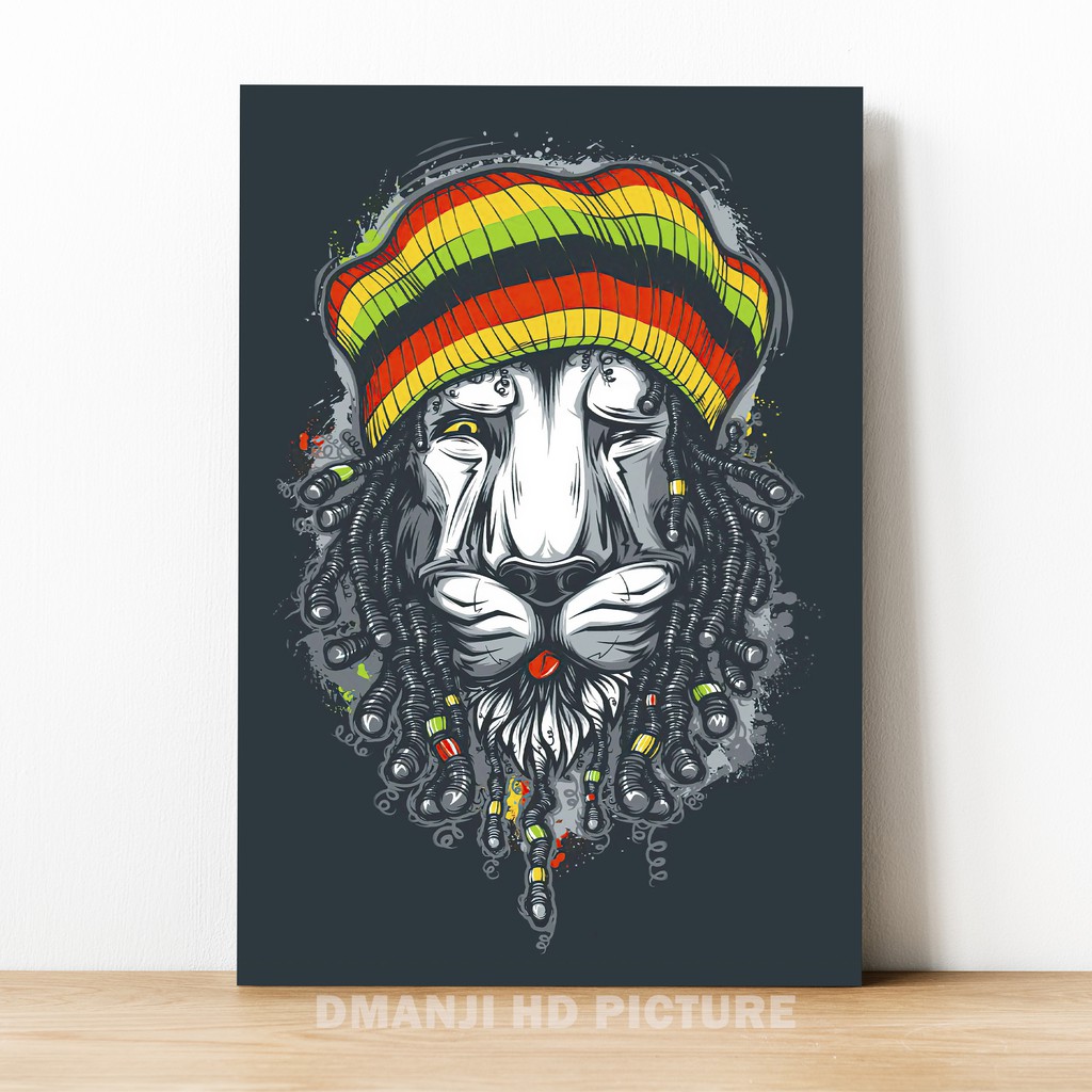HIASAN DINDING KAYU 1-20 REGGAE WALL Decoration/20x30/BOB MARLEY Wood ...