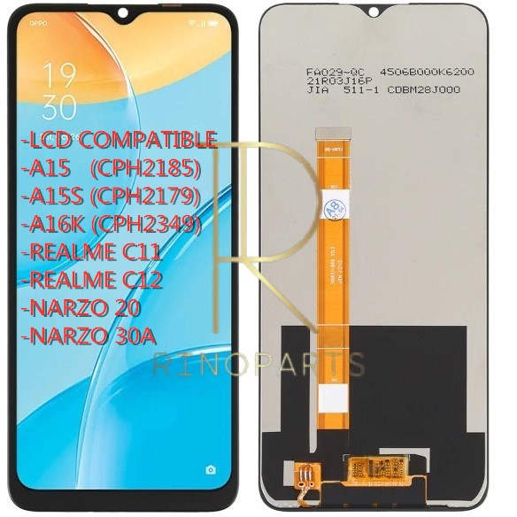 LCD FOR OPPO A15/A15S/REALME C11-2020/C12/NARZO 30A/NARZO 20 LCD ...