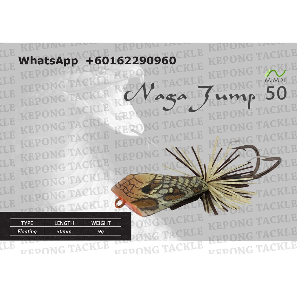 MIMIX NAGA JUMP 50 Floating Fishing Lure (50mm, 9g) | Shopee Malaysia