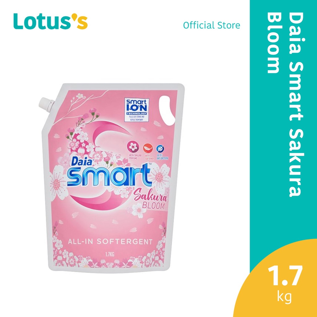 Daia Smart All-In Softergent Sakura Bloom 1.7kg | Shopee Malaysia