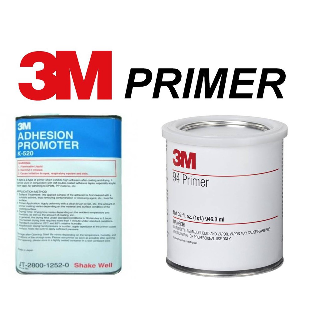 # READY STOCK # 3M PRIMER FOR DOUBLE TAPE P94 PRIMER 946ml 32oz / K520 ADHESION PROMOTER 1L ...