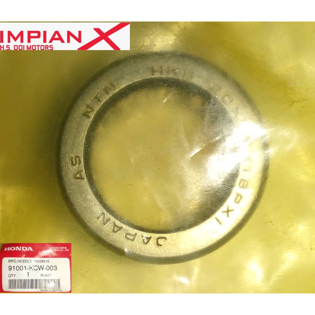 BAERING ,NEEDLE 20X29X18 (91001-KCW-003) | Shopee Malaysia