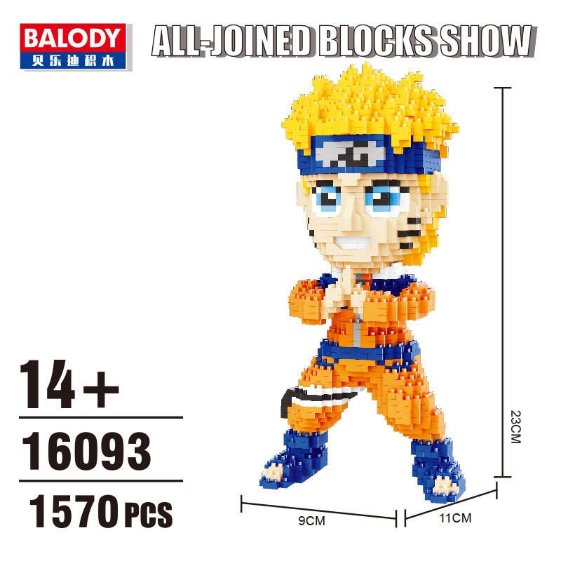 Balody Naruto Mini Blocks Nano Blocks Lego | Shopee Malaysia