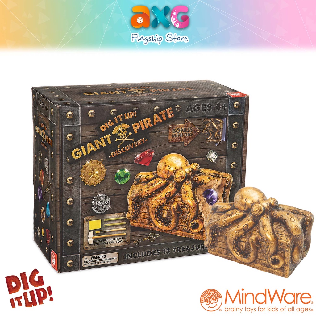 Mindware Dig It Up Pirate Discovery Learning Toys 13947421 | Shopee ...