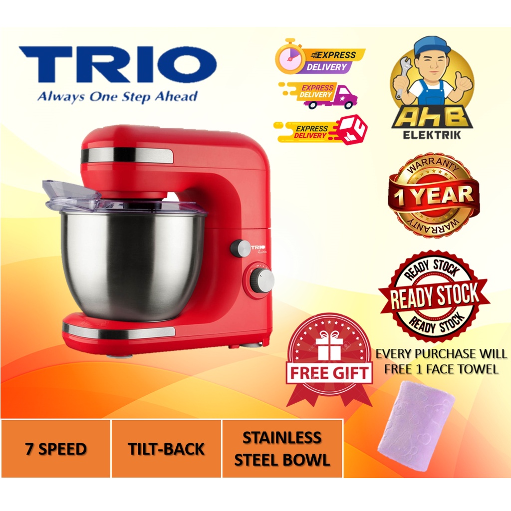 Trio TPM-602 New Large Power Stand Mixer (5.0L) | Shopee Malaysia