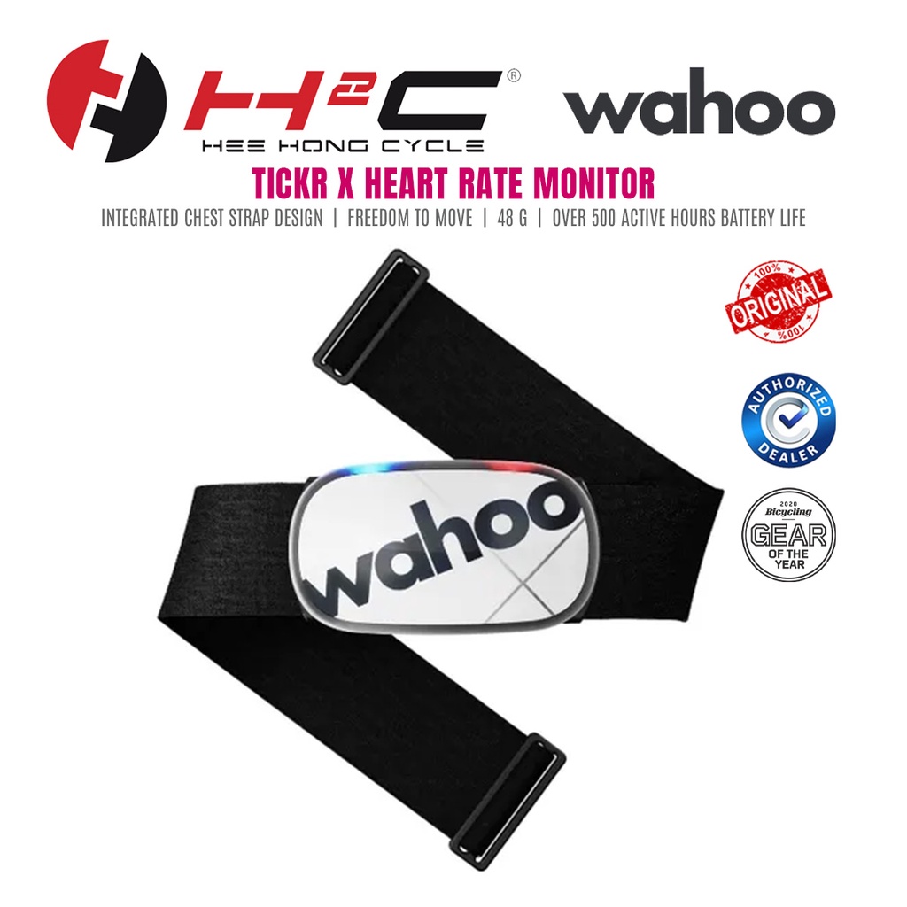 WAHOO TICKR X HEART RATE MONITOR | Shopee Malaysia