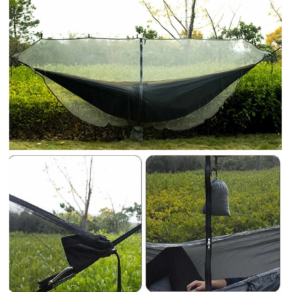 Jaring Anti-Nyamuk, Agas & Serangga Hammock Mosquito Net By Bushcraft ...