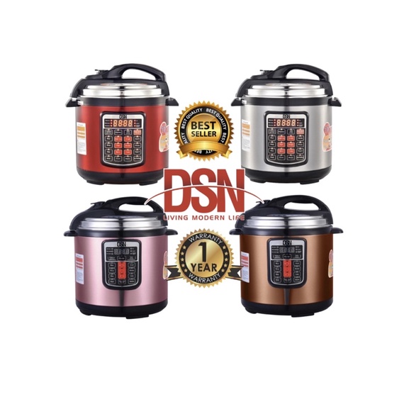 DESSINI PRESSURE COOKER 6L / 8L ELECTRIC PRESSURE COOKER RICE COOKER ...