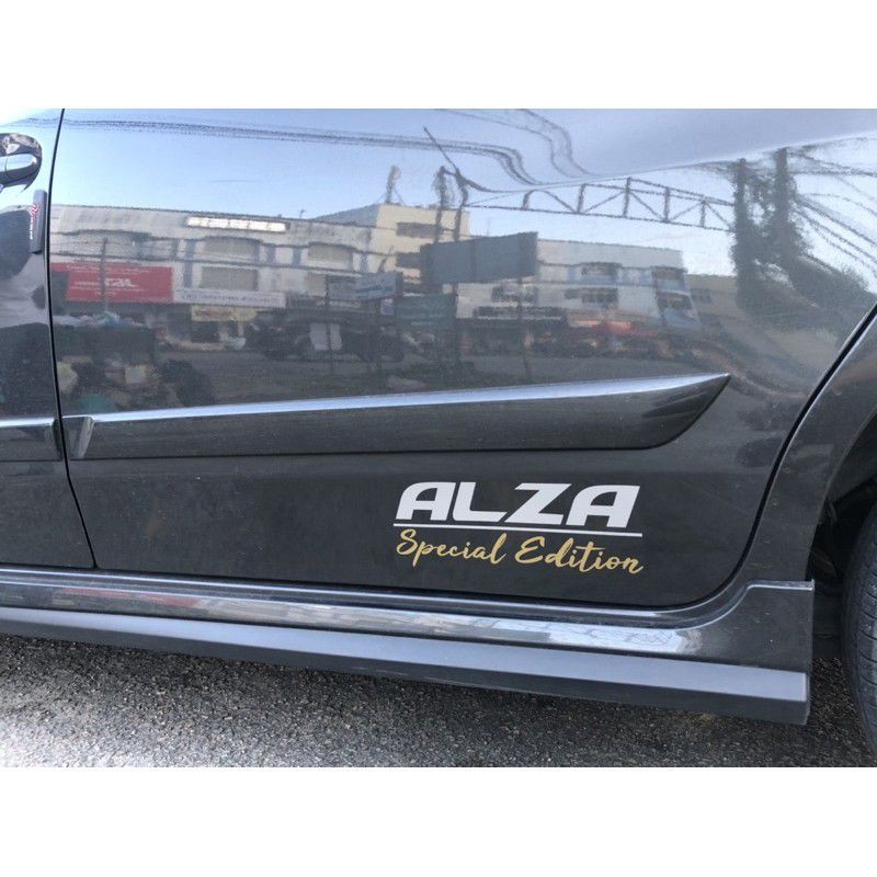 🔥Sticker Custom Sisi Pintu ALZA Special Edition🔥 | Shopee Malaysia