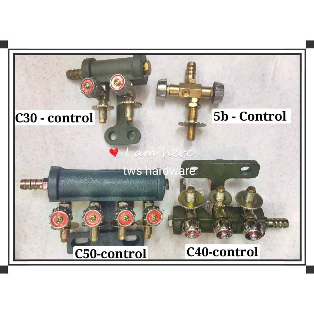 C30/C40/C50 CONTROL PART STOVE/C-50 High Pressure Gas Control Unit | 4 ...