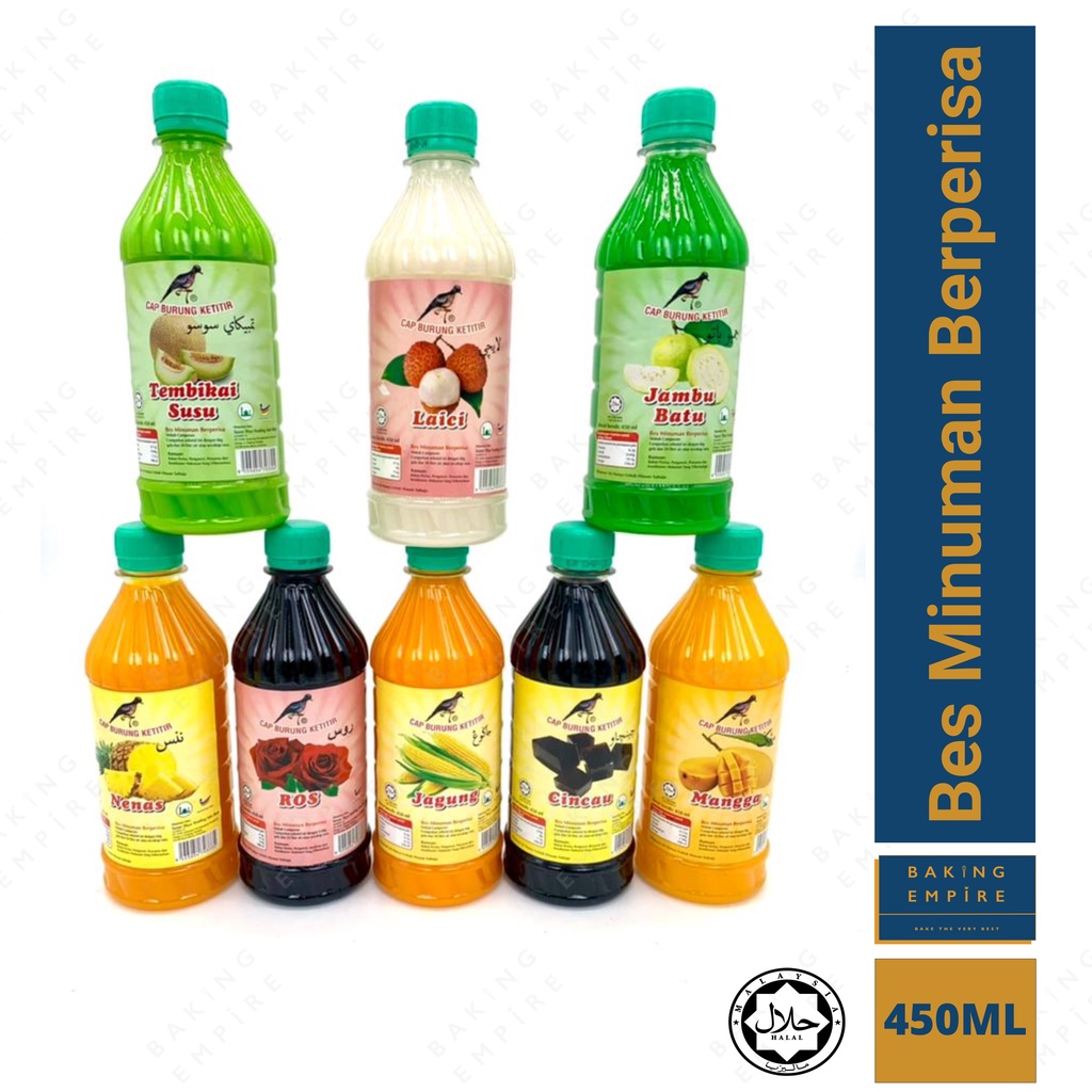 Bes Minuman Berperisa/Air Sirap 450ml | Shopee Malaysia