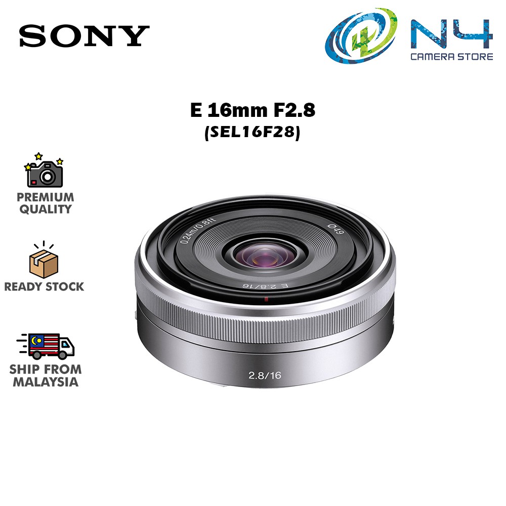 Sony Lens E 16mm F2.8 ( SEL16F28 ) ( 1+1 Year Sony Malaysia Warranty ...