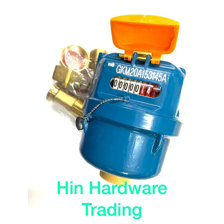 GEORGE KENT 15mm Water Meter Come With 2 Washer, 2 Couplings & 2 Nuts ...