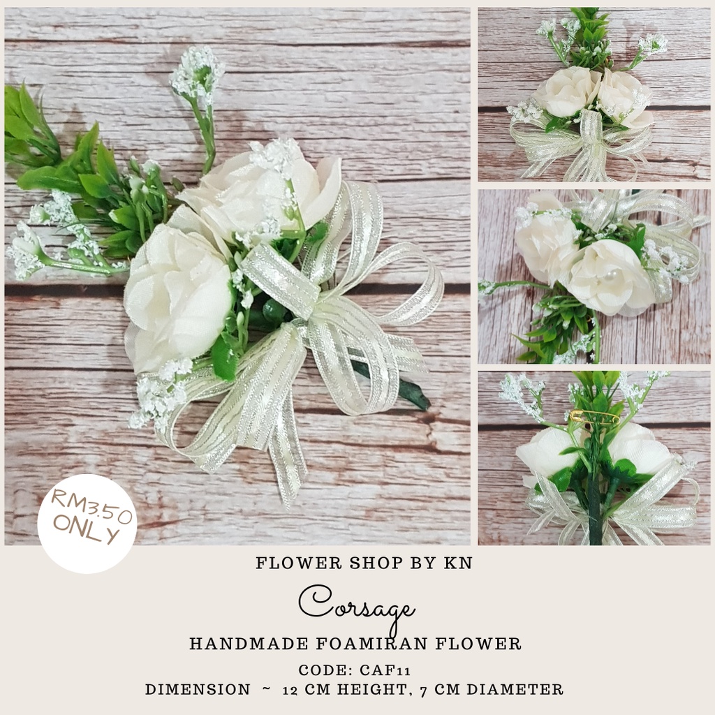 Corsage / Bunga Penanggah / Bunga Dada | Shopee Malaysia