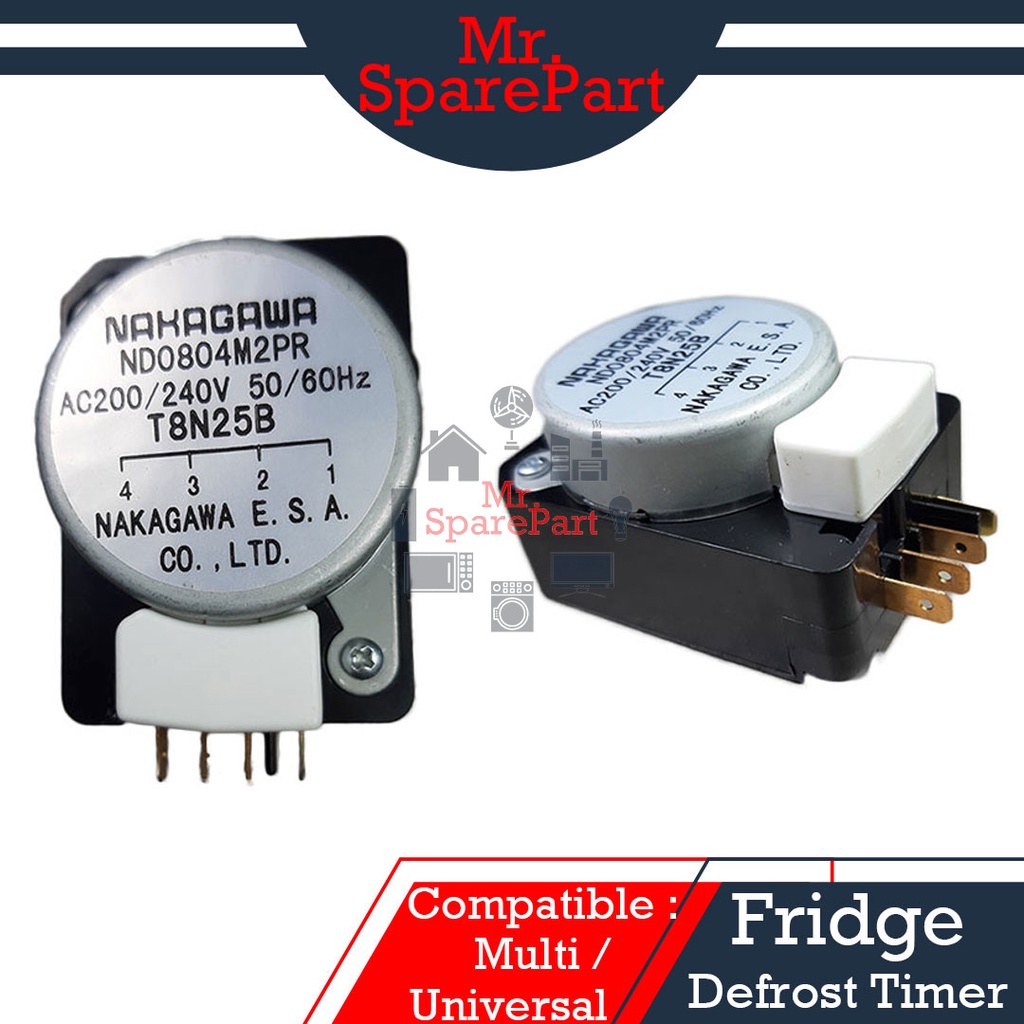 ( Compatible : Multi / Universal ) Fridge Defrost Timer ND0804M2PR ...