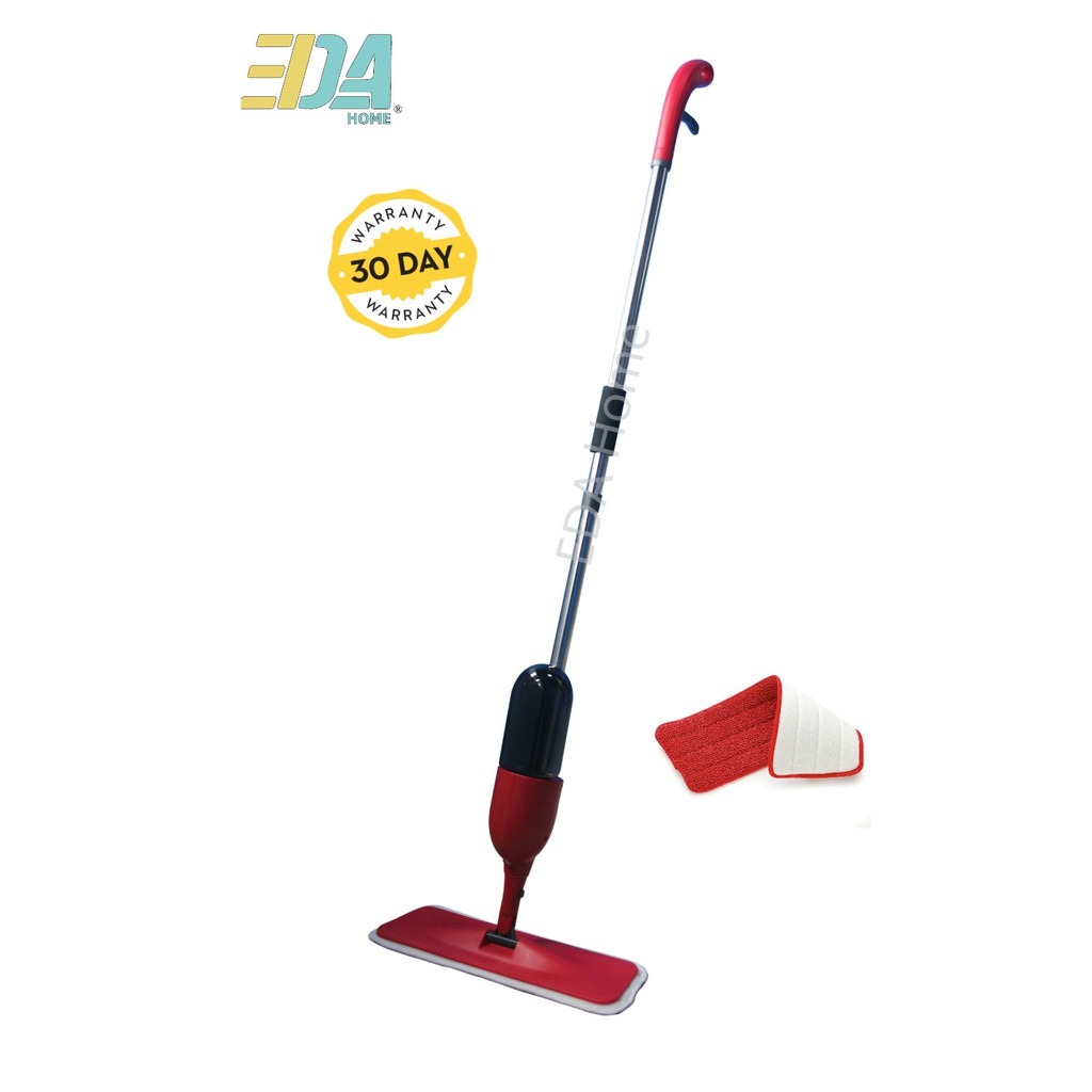 Easy Spray Mop with Microfiber Pad Mop lantai mudah cepat bersih ...