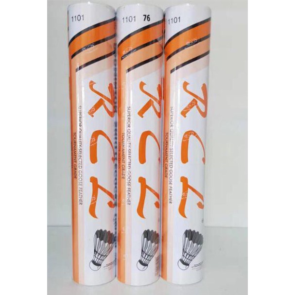 [READY-STOCK] RCL 1101 Badminton Shuttlecock (Goose Feather) | Shopee ...