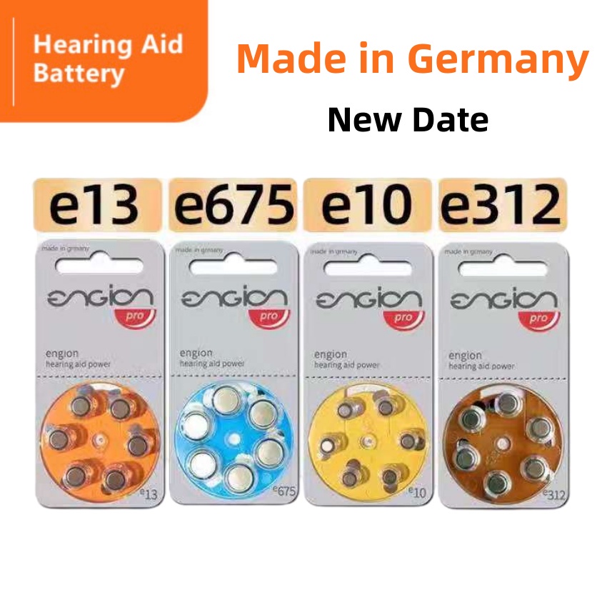 Engion Hearing Aids BatteriesA13 13A E13 ZA13 13 PR48/A10 E10/a312 e312 ...