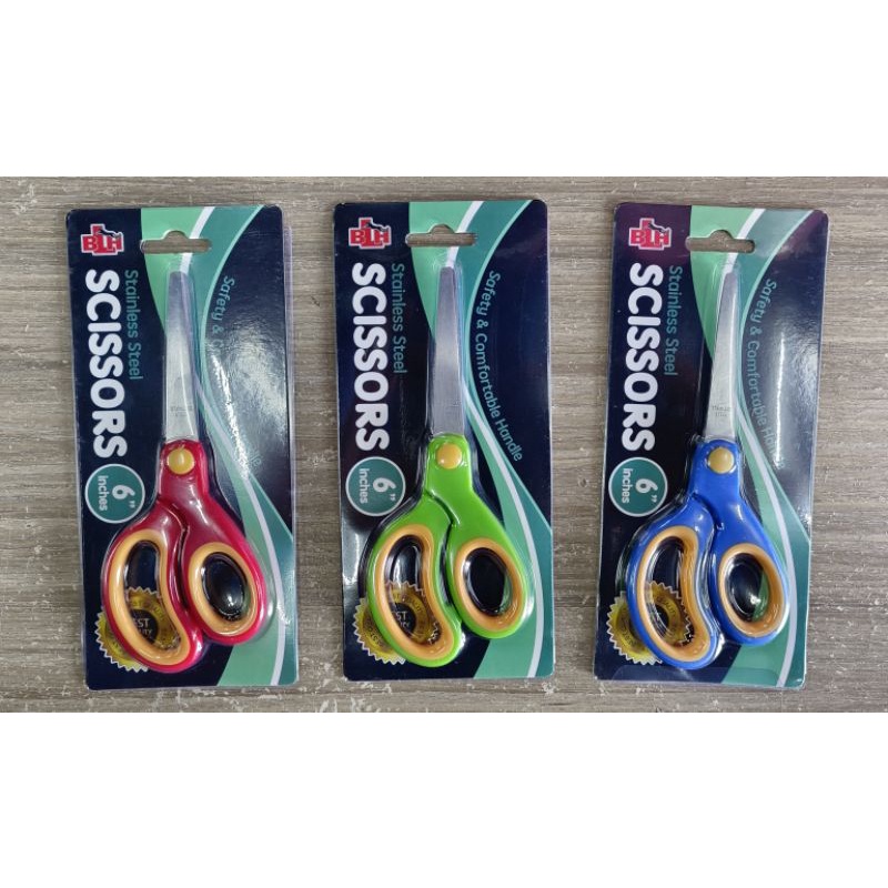 STAINLESS STEEL SCISSORS 6 INCHES | Shopee Malaysia