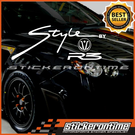 Style R3 proton Car Sticker | Shopee Malaysia