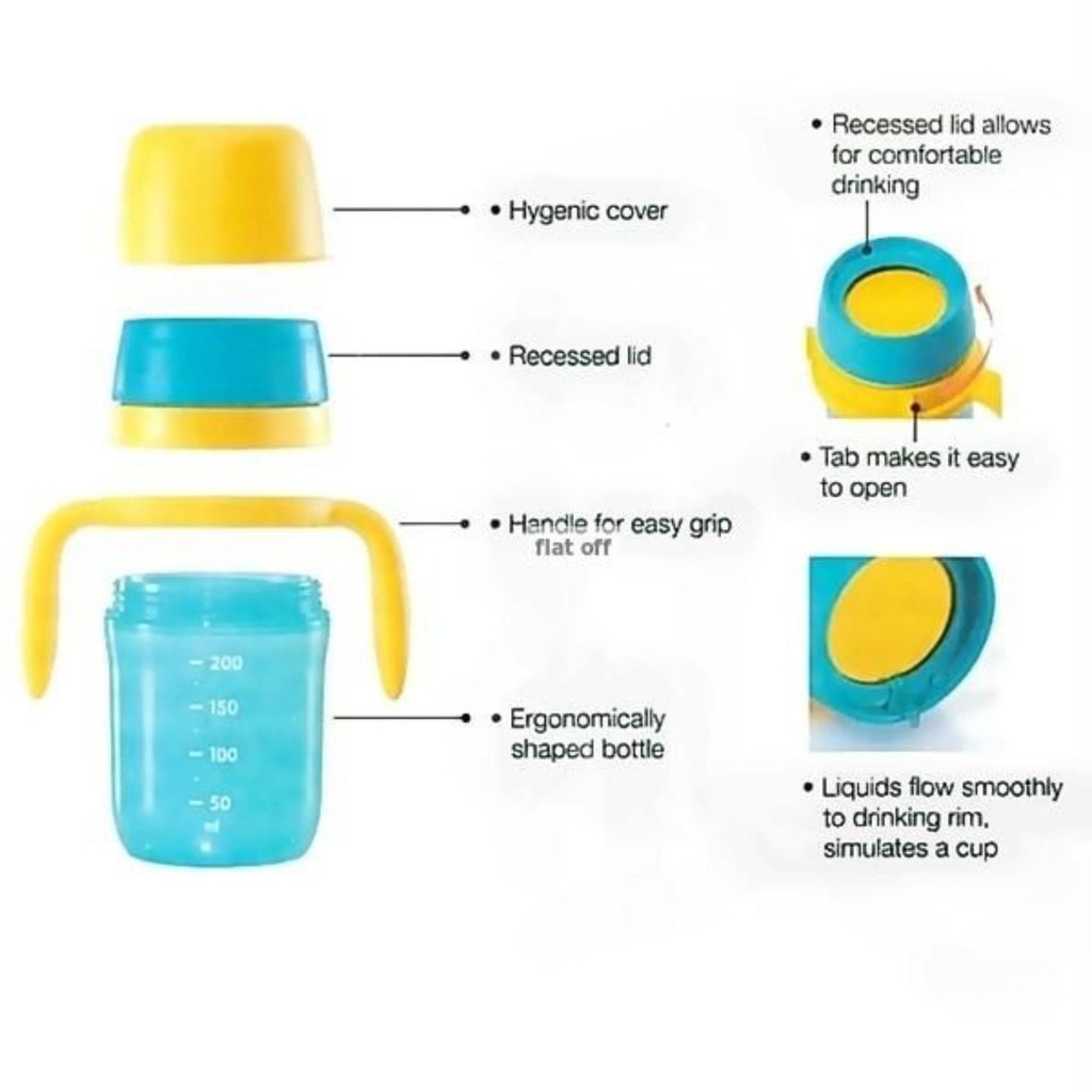 TUPPERWARE TWINKLE TRAINING CUP FOR KID Training Cup For Baby Toddles ...