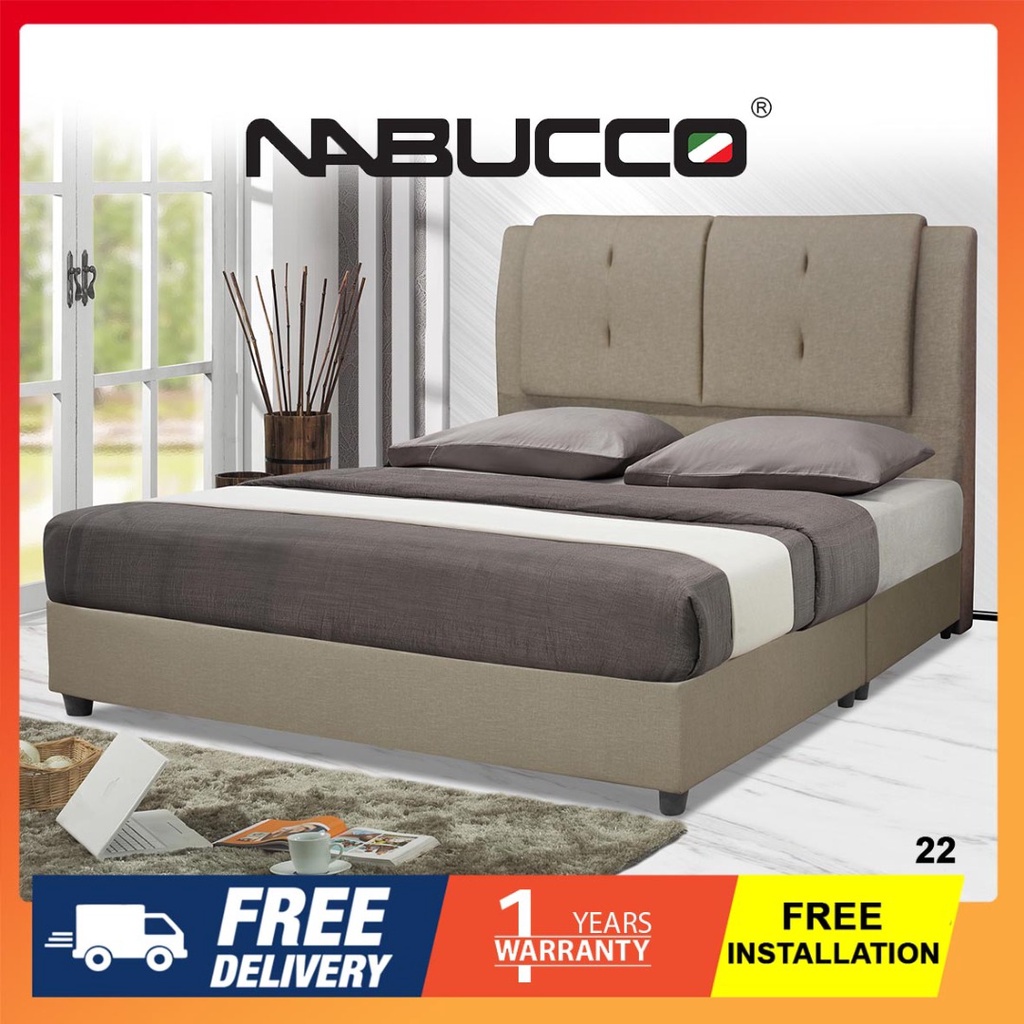 Nabucco Jay Plus Series 2.0 Divan Bed[ 3 3.5 5 6 FT][Customize Colour ...