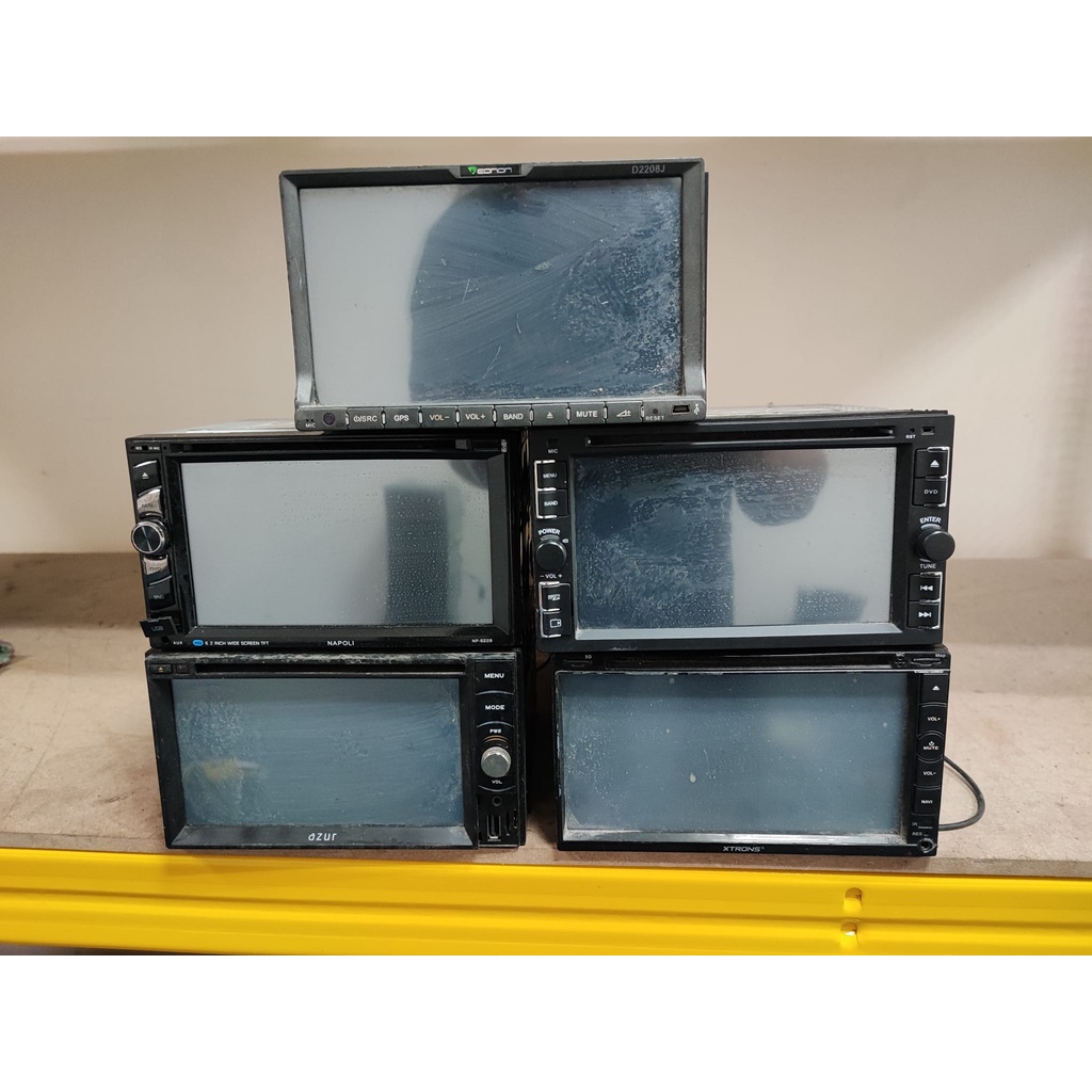 Universal CD Player Navigation System Radio Double Din Player | Shopee ...