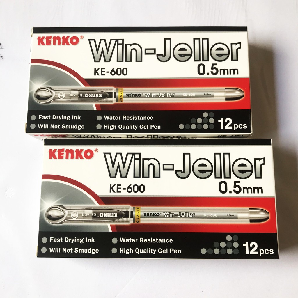 Kenko GEL PEN 600 WIN-JELLER (1 Pack Of 12pcs) | Shopee Malaysia