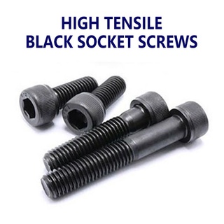M6/M8/M10 x 140mm Super Long Size Black Socket Cap Hex Key Screw/M6 ...