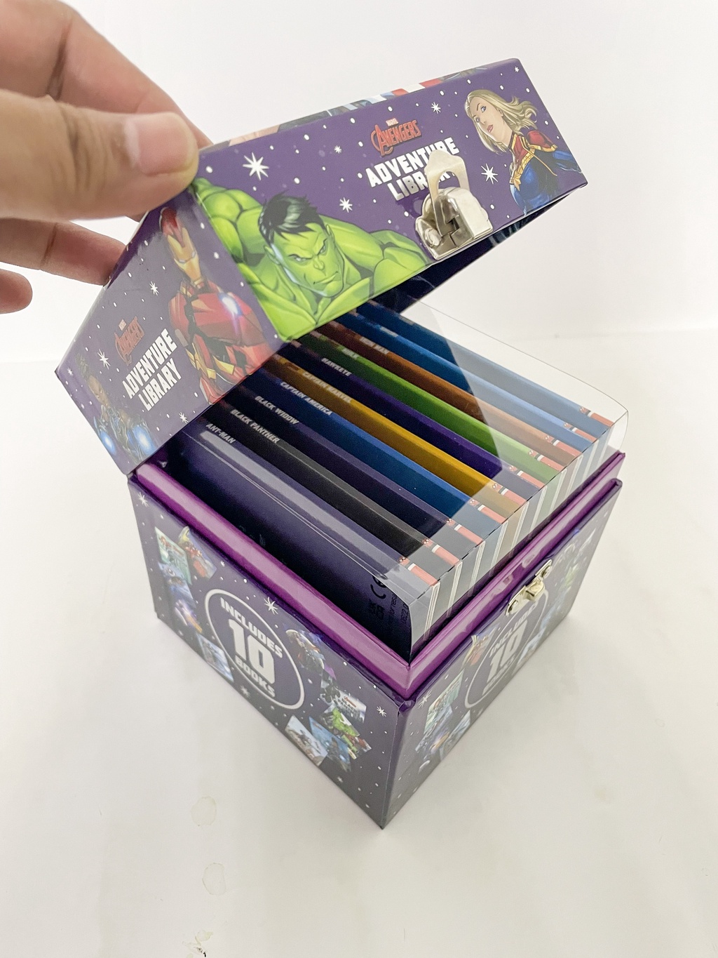 Marvel Adventure Library 10 Books Gift Box Set For Kids To Read ...