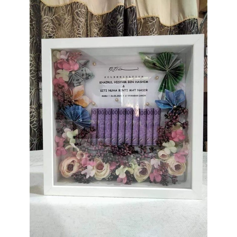 PRE ORDER 3D FRAME MAS KAHWIN | Shopee Malaysia