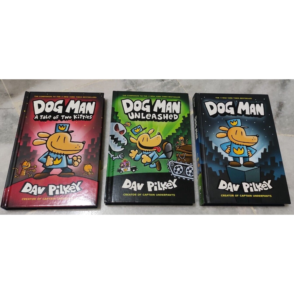 Dav Pilkey Dog Man The Epic Collection hardcover book, like new clean ...
