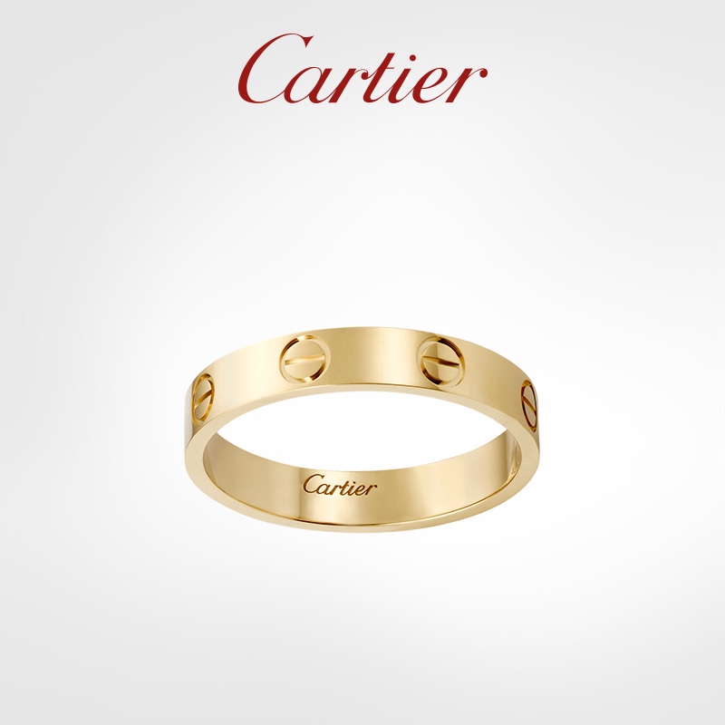 Original Cartier love series ring 18K gold | Shopee Malaysia