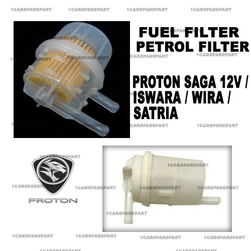PROTON SAGA 12V/ISWARA/WIRA/SATRIA CARBURETOR FUEL FILTER PETROL FILTER ...