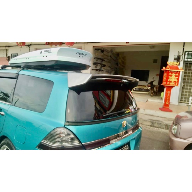 Honda Odyssey rb1 rb2 absolute V2 rear roof top center trunk spoiler ...