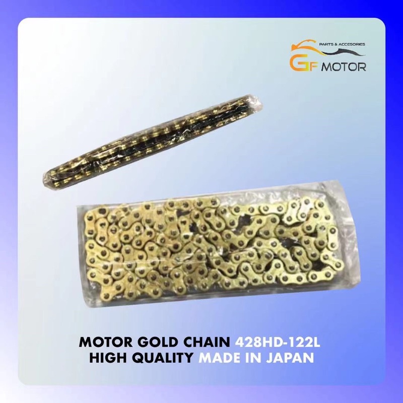 MOTOR GOLD CHAIN 428-122HD 428-132HD HEAVY DUTY ALLOY SWING ARM CAN USE ...