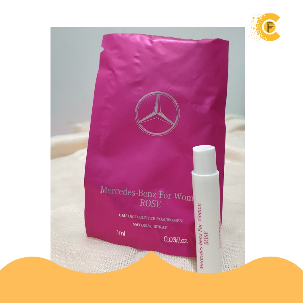 Mercedes-Benz Rose For Women EDT 1ml (perfume vial) | Shopee Malaysia