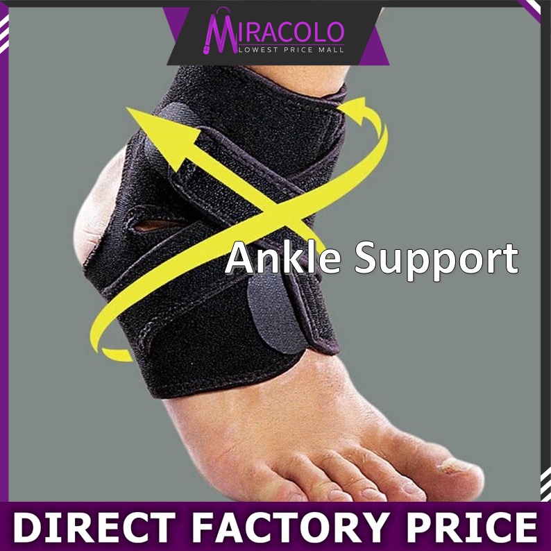 MIRA [READY STOCK] Ankle Support Brace Foot Guard Sport Injury Wrap ...