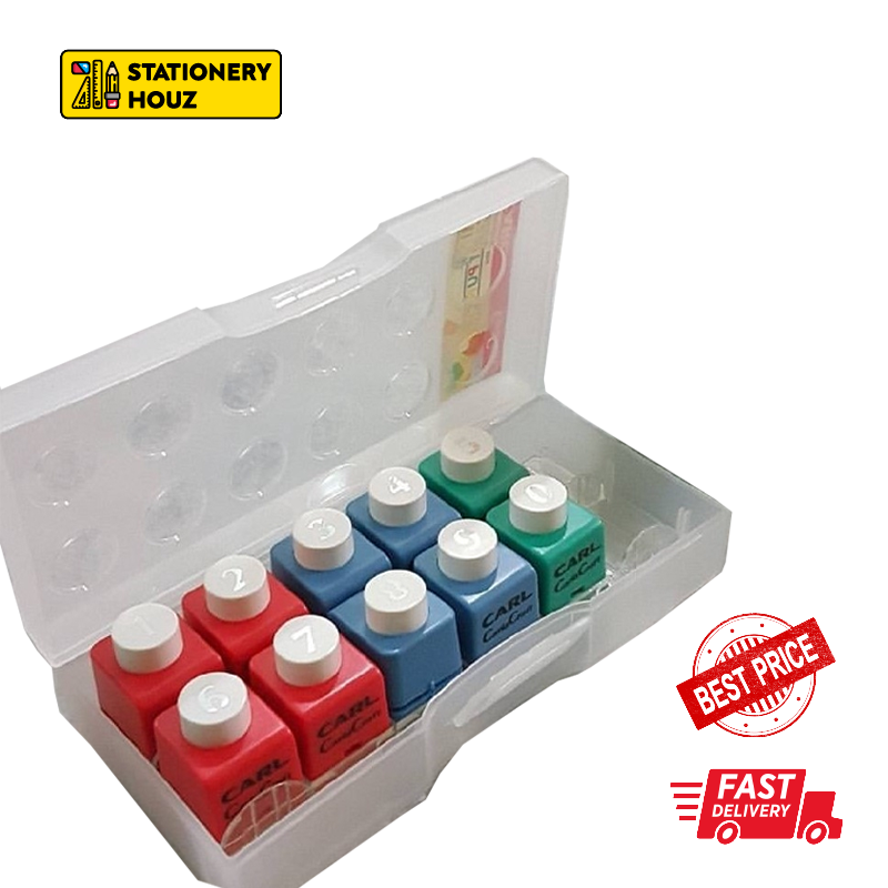 Stationery Houz Carla Craft Mini Punch- Number set 0 - 9/ (CN12-C ...