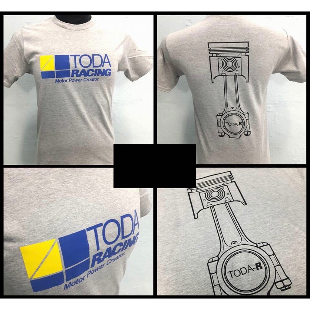Toda Racing Motor Creator Piston Motorsport *D1 (Grey Tshirt) | Shopee ...