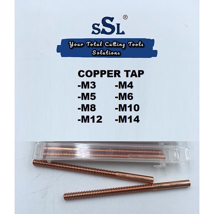 COPPER TAP - M3, M4, M5, M6,M8,M10, M12, M14 | Shopee Malaysia